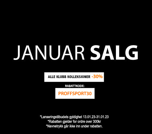 Januarsalg på klubbklær :: Sandved turn- Turn er for alle!